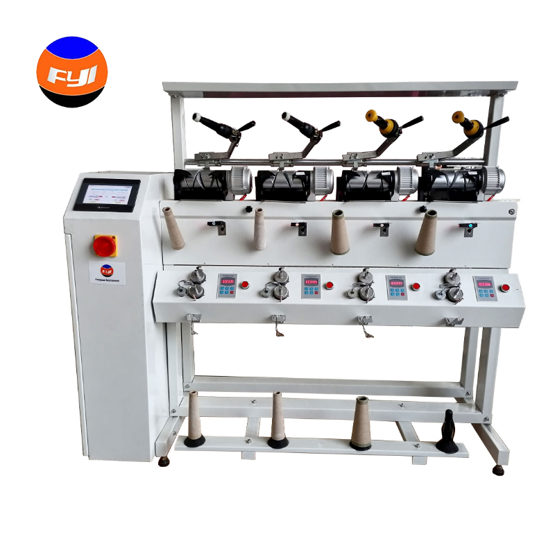 6 Or 12 Spindles Thread Cone Winder Laboratory Cone Winding Machine Lab ...