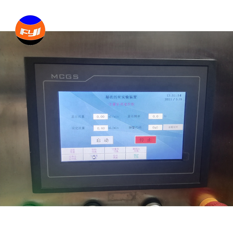 Lab Mini Bench-top Wet Spinning Machine for Kevlar Manufacturing ...